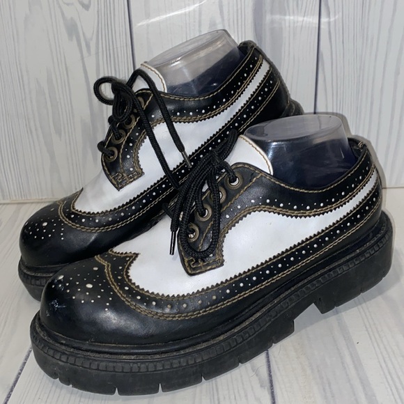 Fashion Bug | Shoes | Vintage Y2k Fashion Bug Chunky Punk Shoes | Poshmark